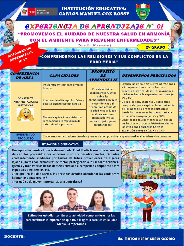Ccss U1 Act 3 2° Grado Pdf Mahoma La Meca