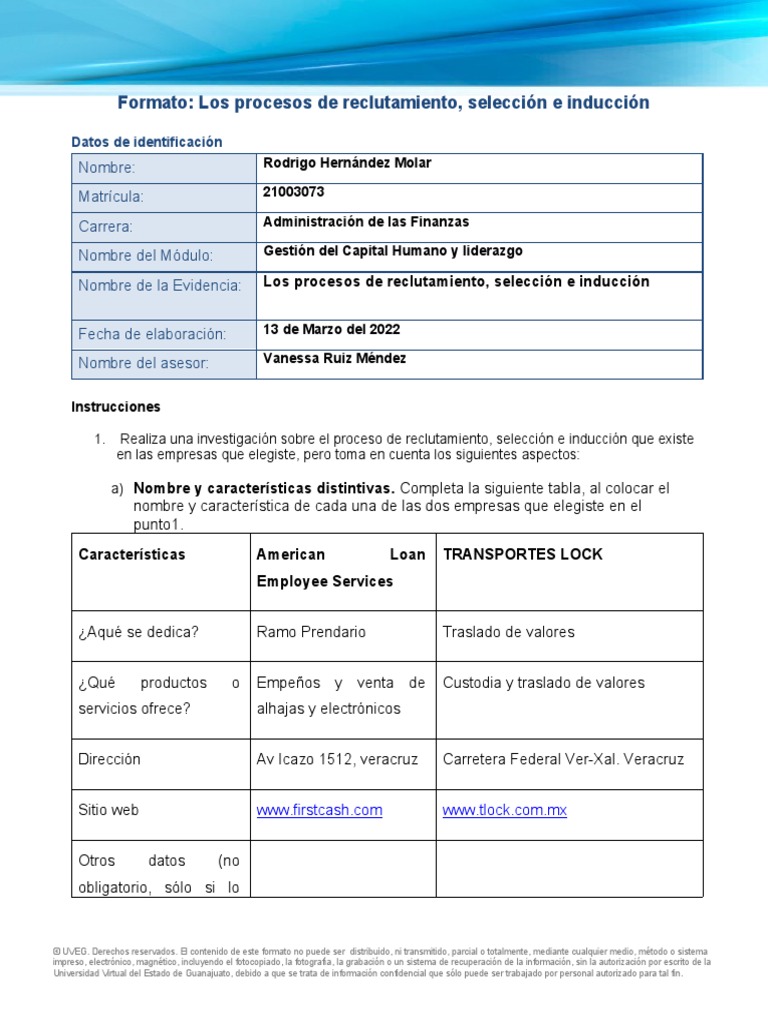 Los Procesos de Reclutamiento Seleccion | PDF | Reclutamiento | Gestión de recursos humanos