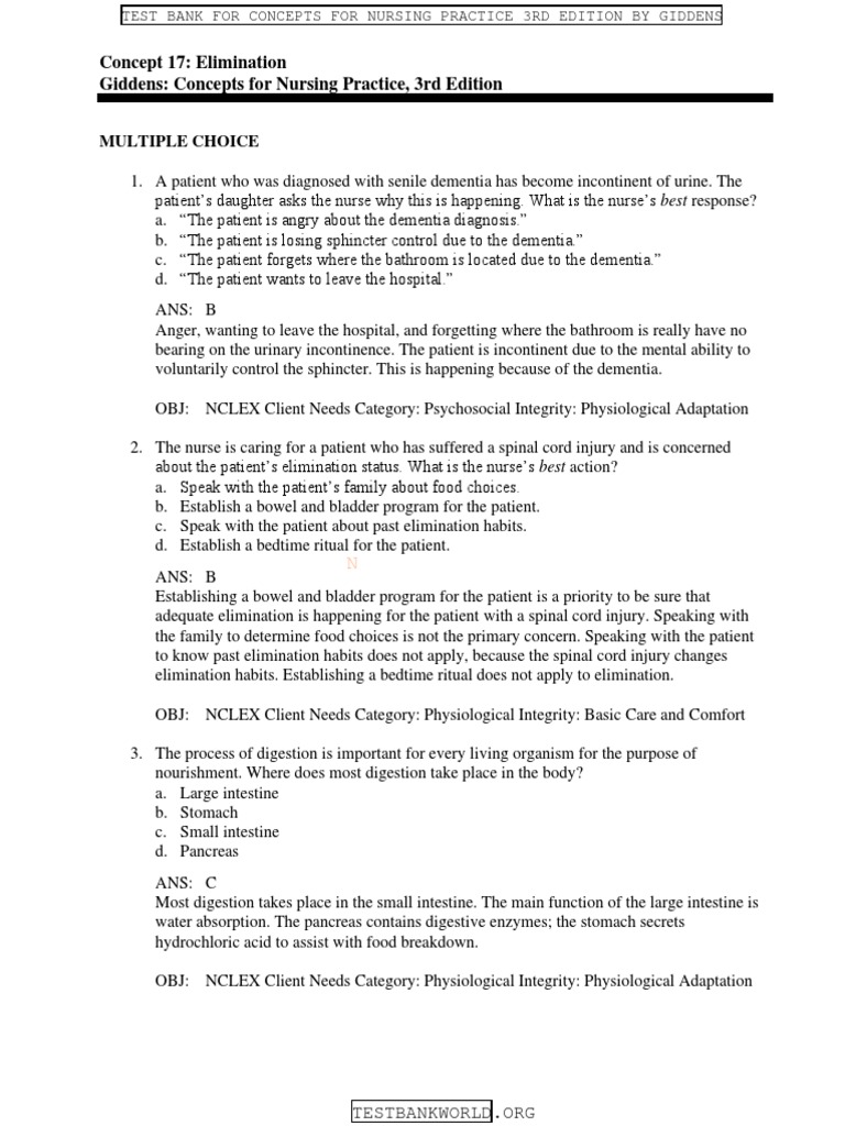 Concepts For Nursing Practice 3rd Edition Giddens Full-53-56 | Download ...
