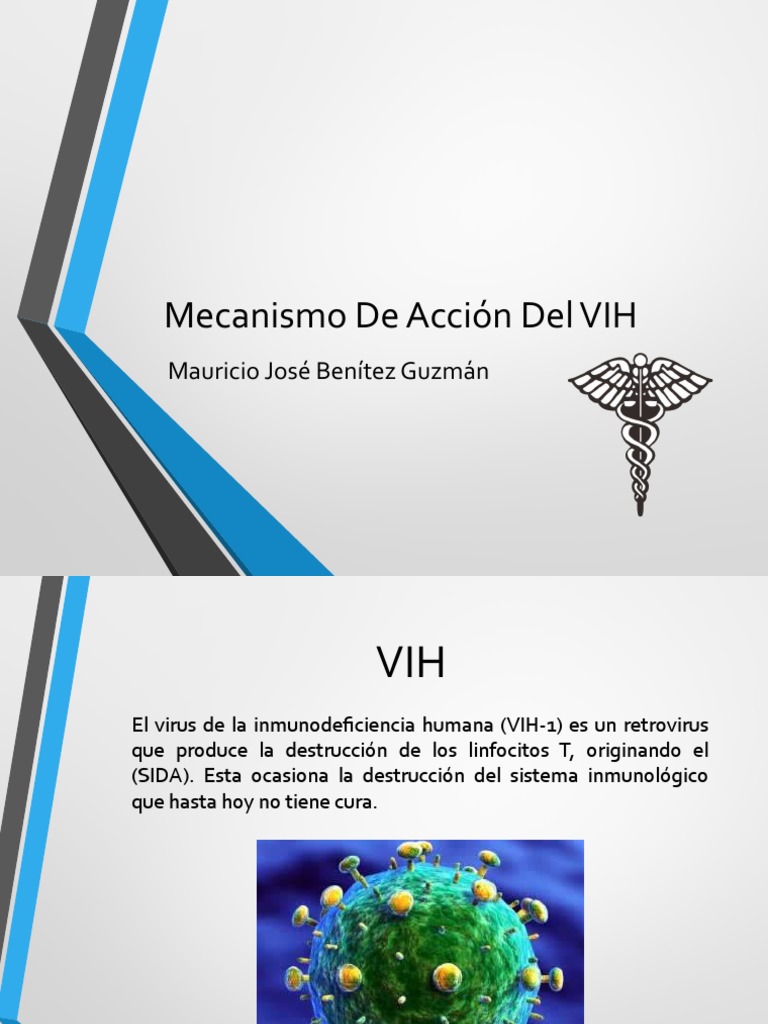 Mecanismo de Accion Del VIH | PDF