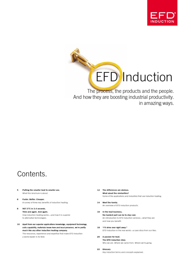 EFD Induction | PDF | Steel | Stainless Steel