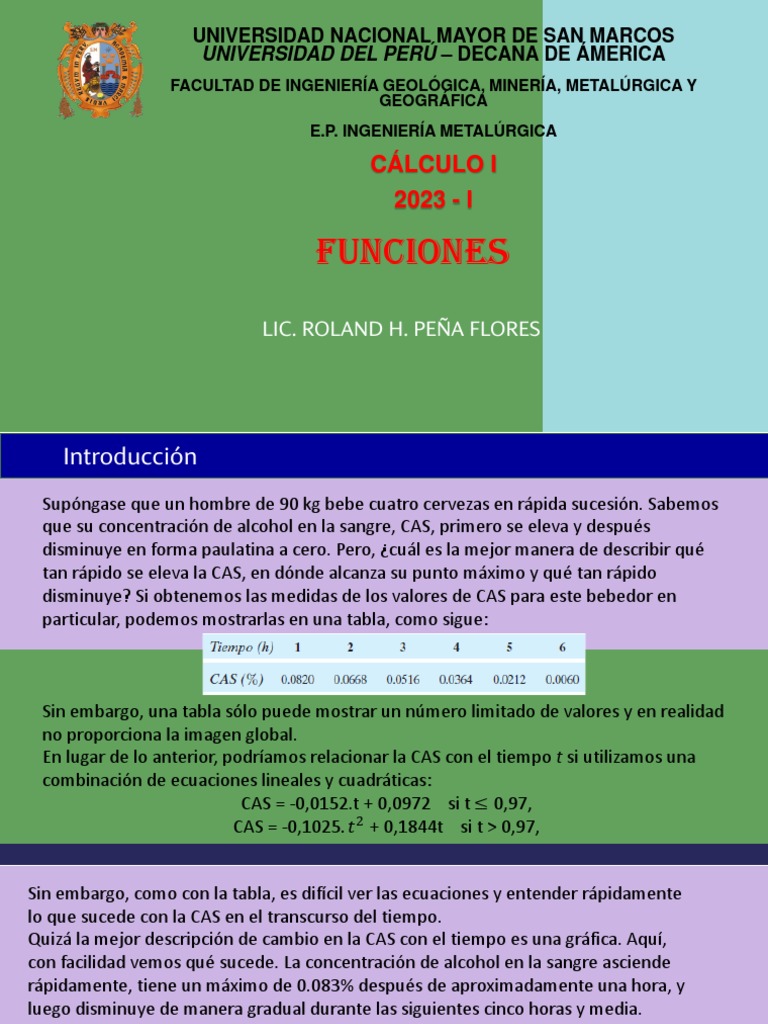 FUNCIONES | PDF | Función (Matemáticas) | Relaciones matematicas