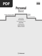 Personal Best B2 Worbook Answer Key | PDF