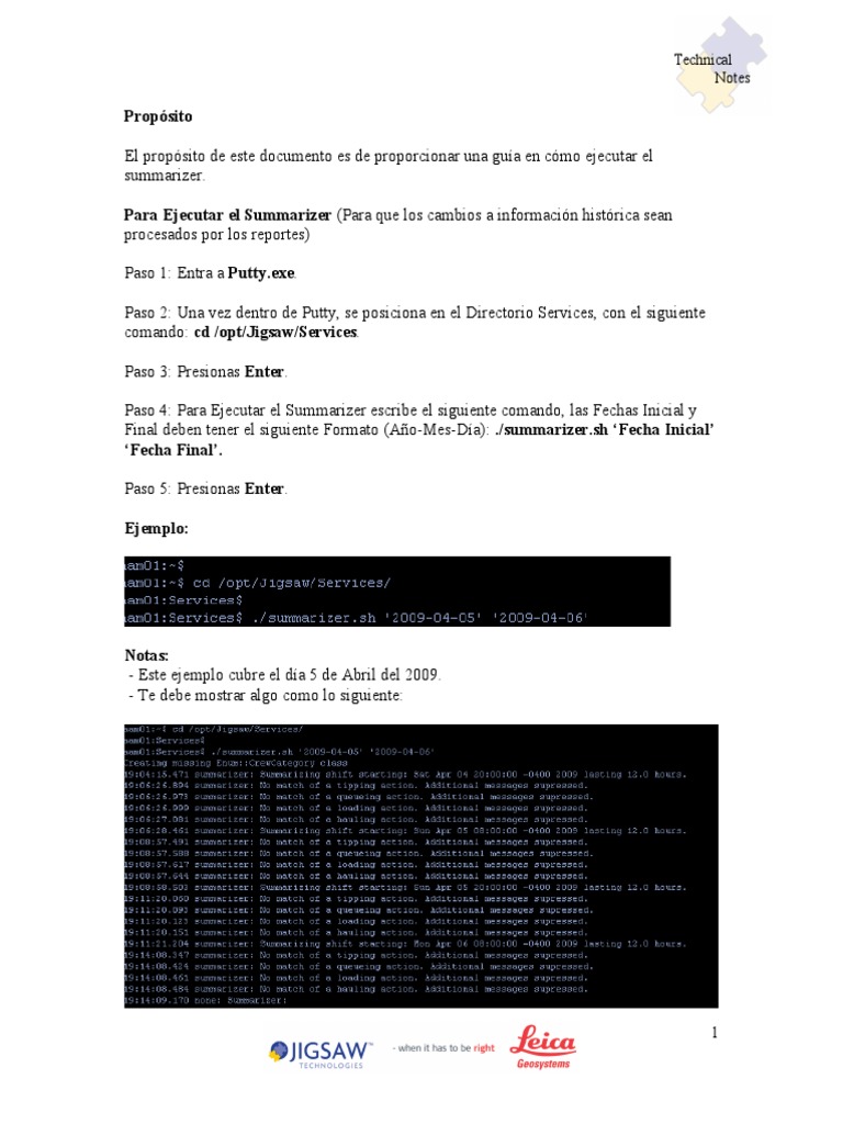 Jview TechnicalNote Es v1 Summarizer | PDF | Computadoras