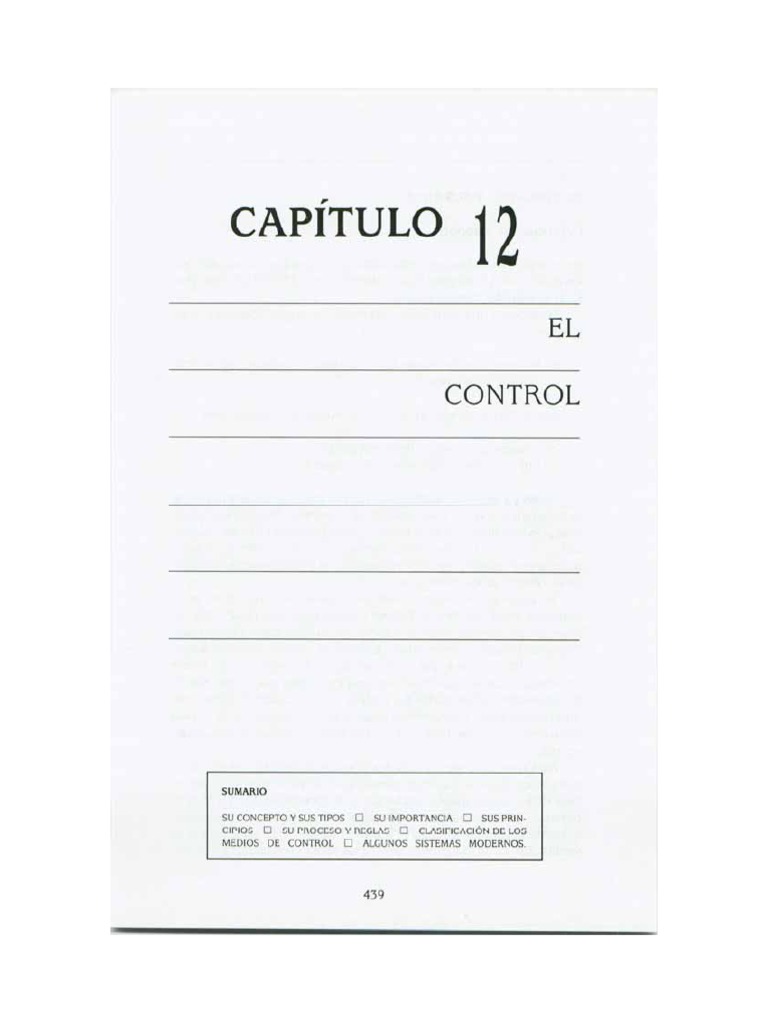 El Control | PDF
