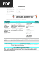 Sesion Uso de La Mayúscula y El Punto | PDF | Evaluación | Cognición