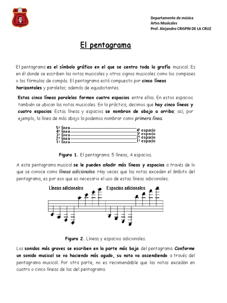 El Pentagrama | PDF | Clave | Comunicación escrita