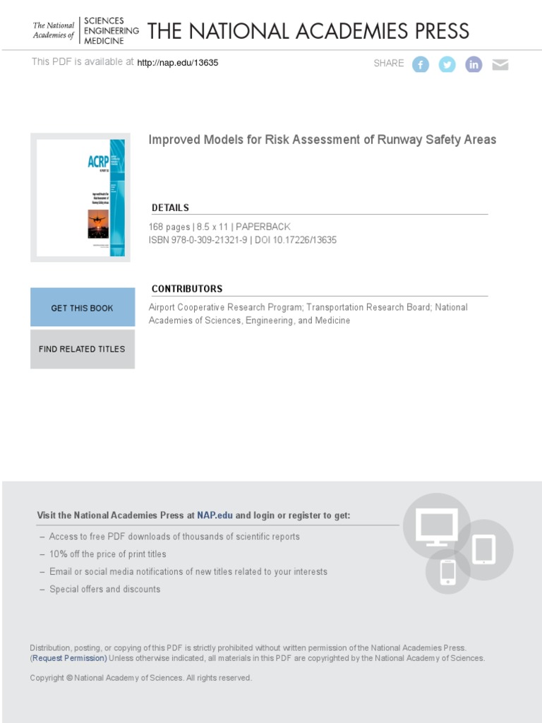 Improved Models Risk Assessment Runway Safety Areas 13635 | PDF | Risk ... Improved Models Risk Assessment Runway Safety Areas 13635 | PDF | Risk ...