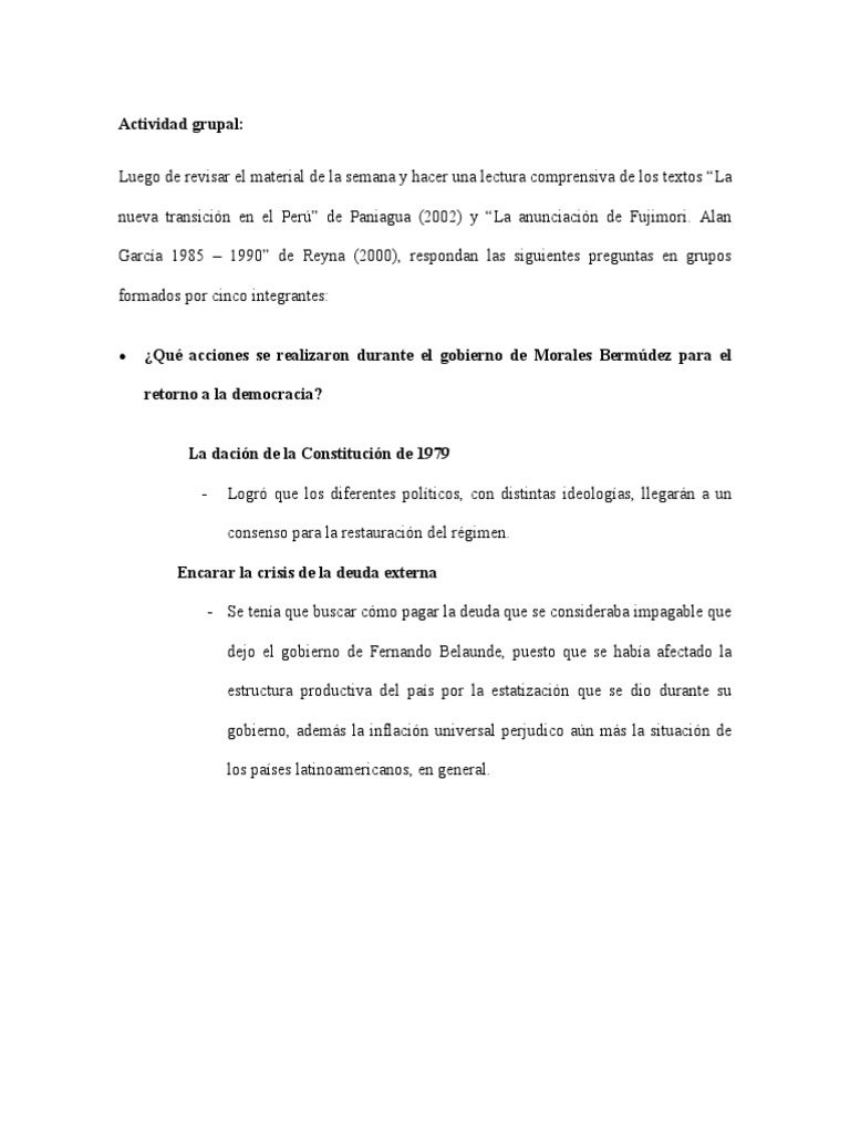 Problemas y Desafios - Sem10 | PDF | Economias