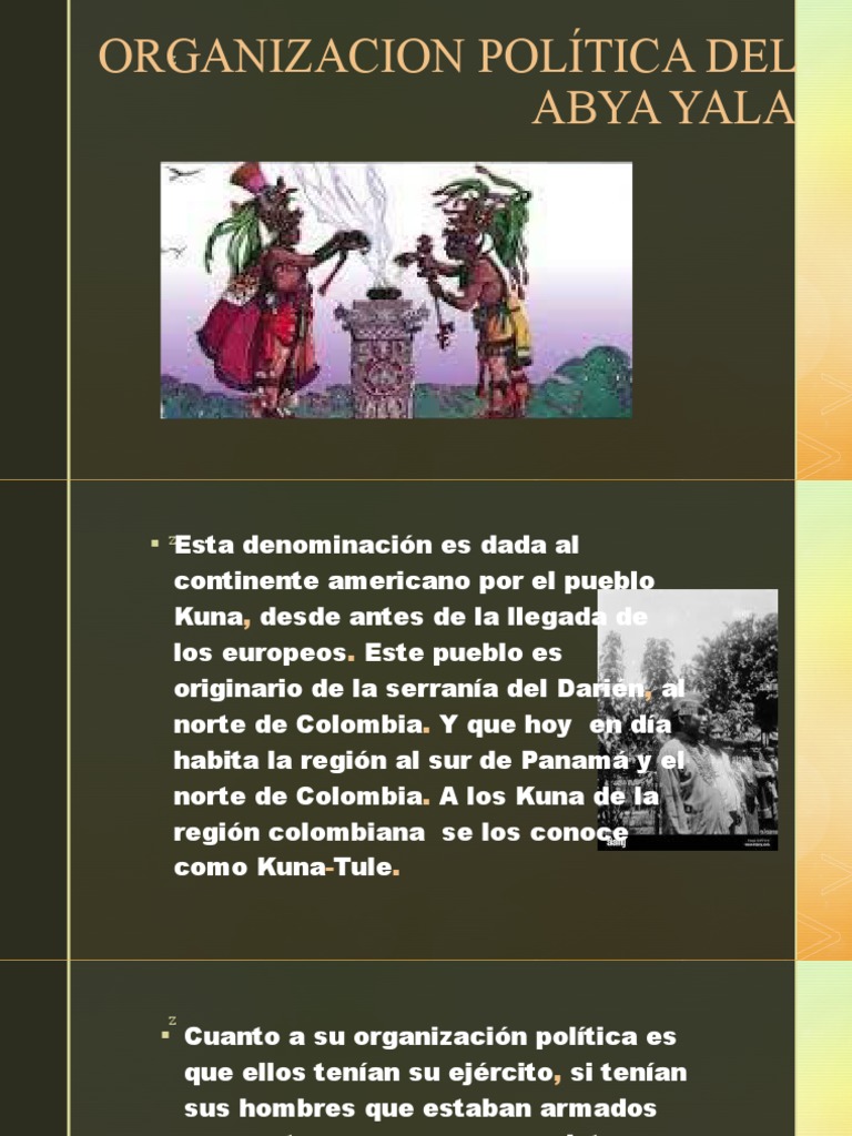 Organizacion Política Del Abya Yala | PDF | Américas | caribe