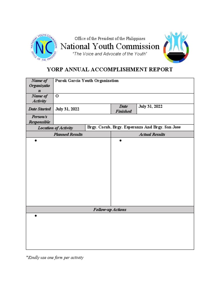 ANNUAL-ACCOMPLISHMENT-REPORT | PDF | Philippines