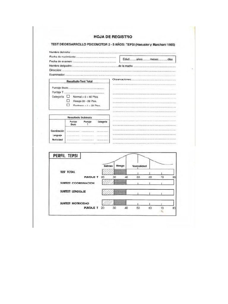 Protocolo Tepsi | PDF