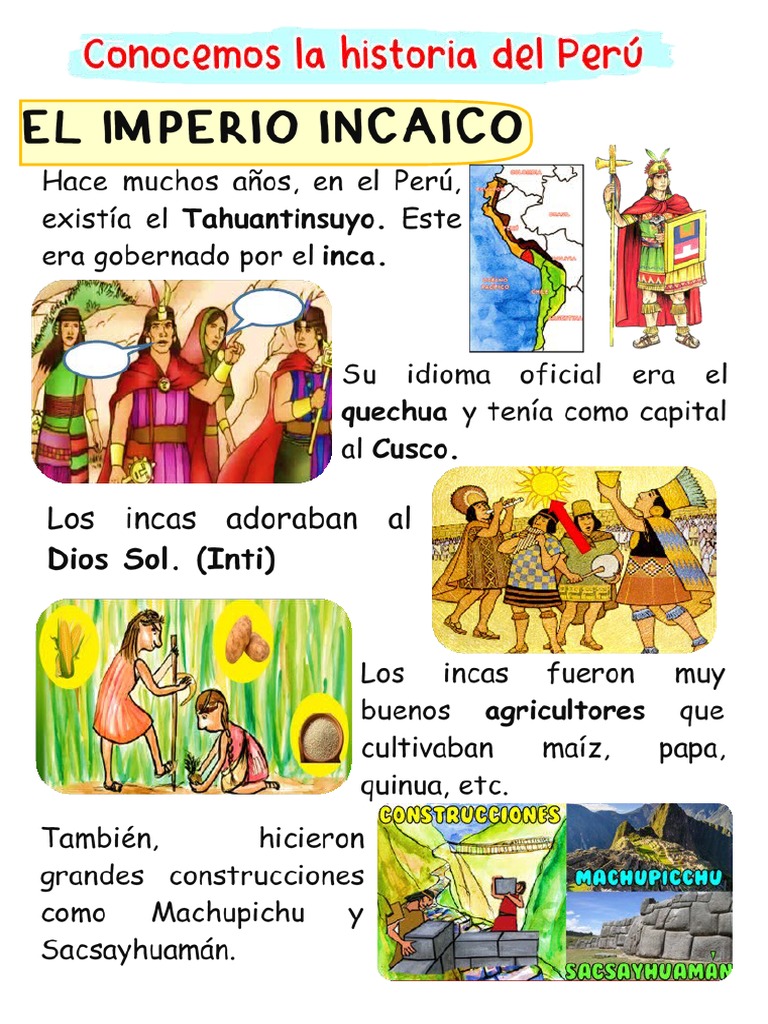 Ficha Conocemos La Historia Del Perú (1) (1) | PDF