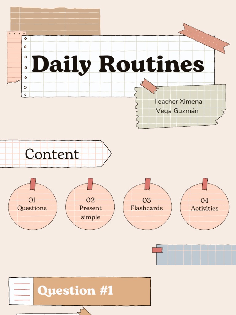 Daily Routines | PDF