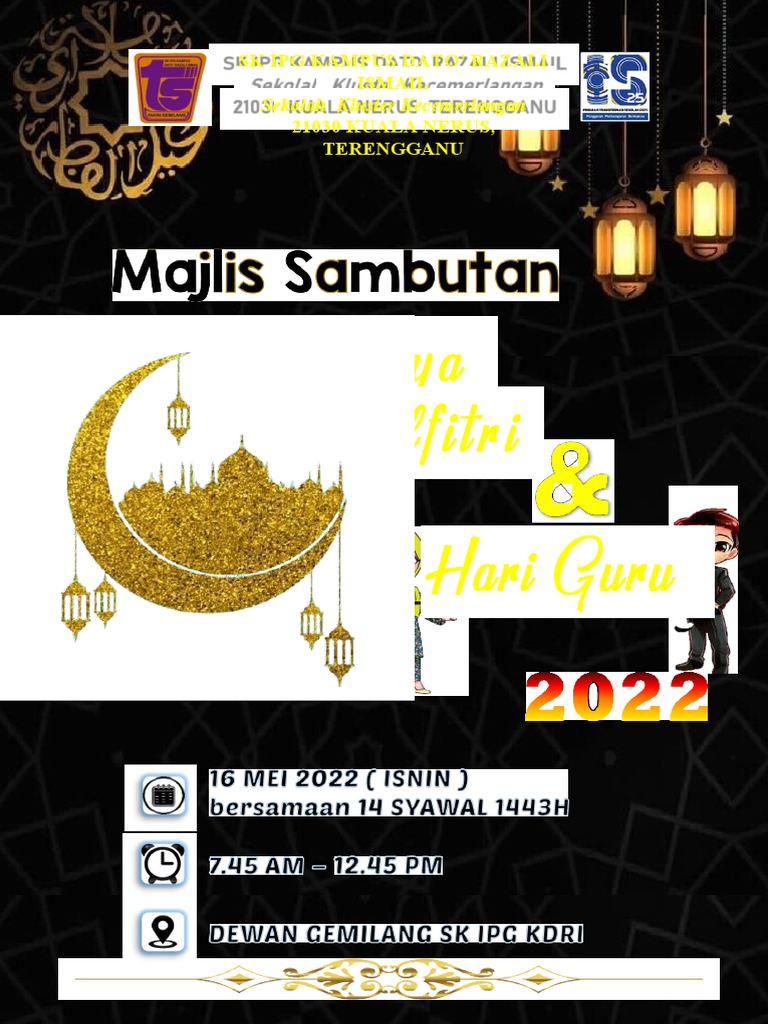 Buku Program Hari Raya Dan Hari Guru | PDF Buku Program Hari Raya Dan Hari Guru | PDF