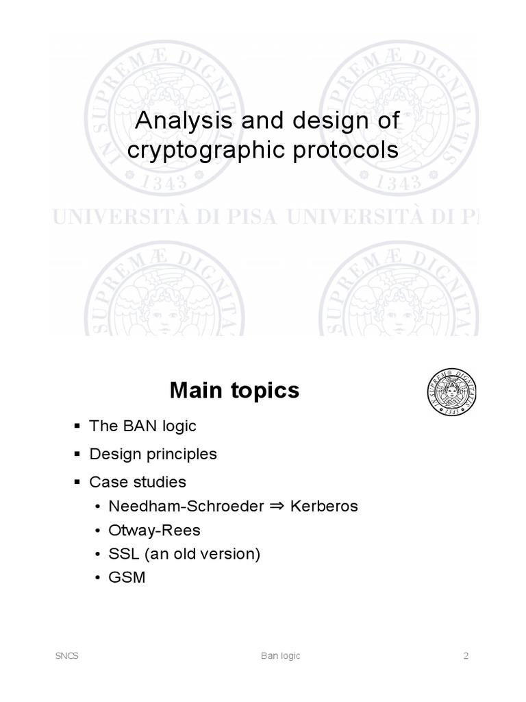 08 Ban-Logic | Download Free PDF | Cryptography | Secure Communication
