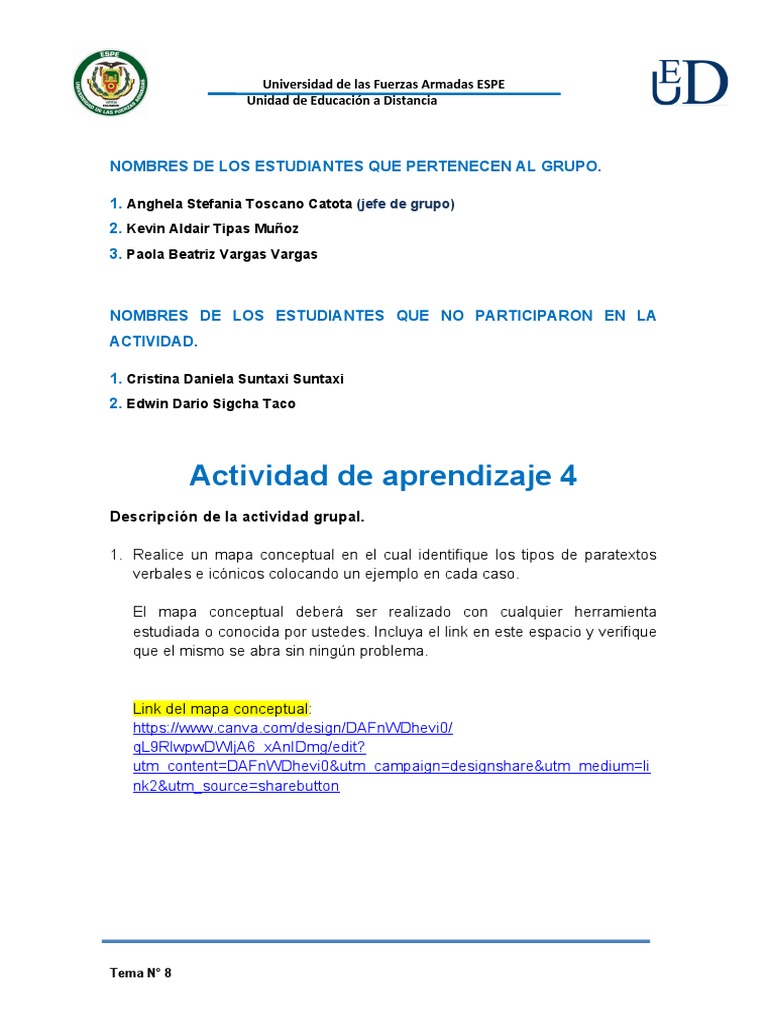 Actividad Entregable 4 Coe | PDF | Amor | Sicología
