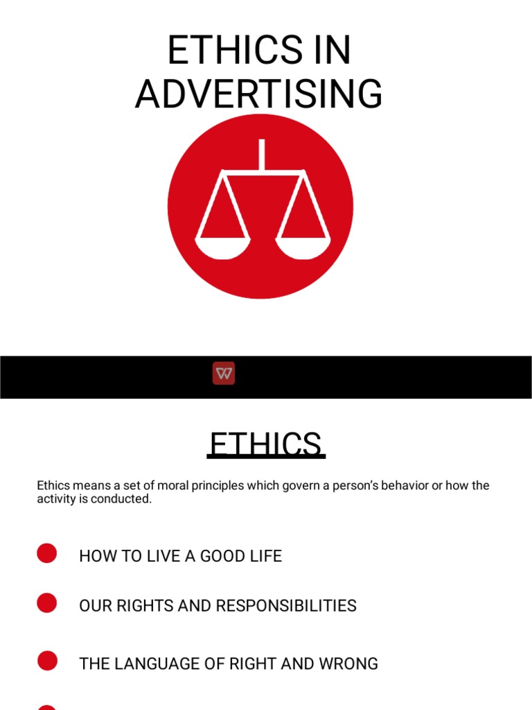 Unit 2 - Ethics in Advertising | PDF | Advertising | Business Economics