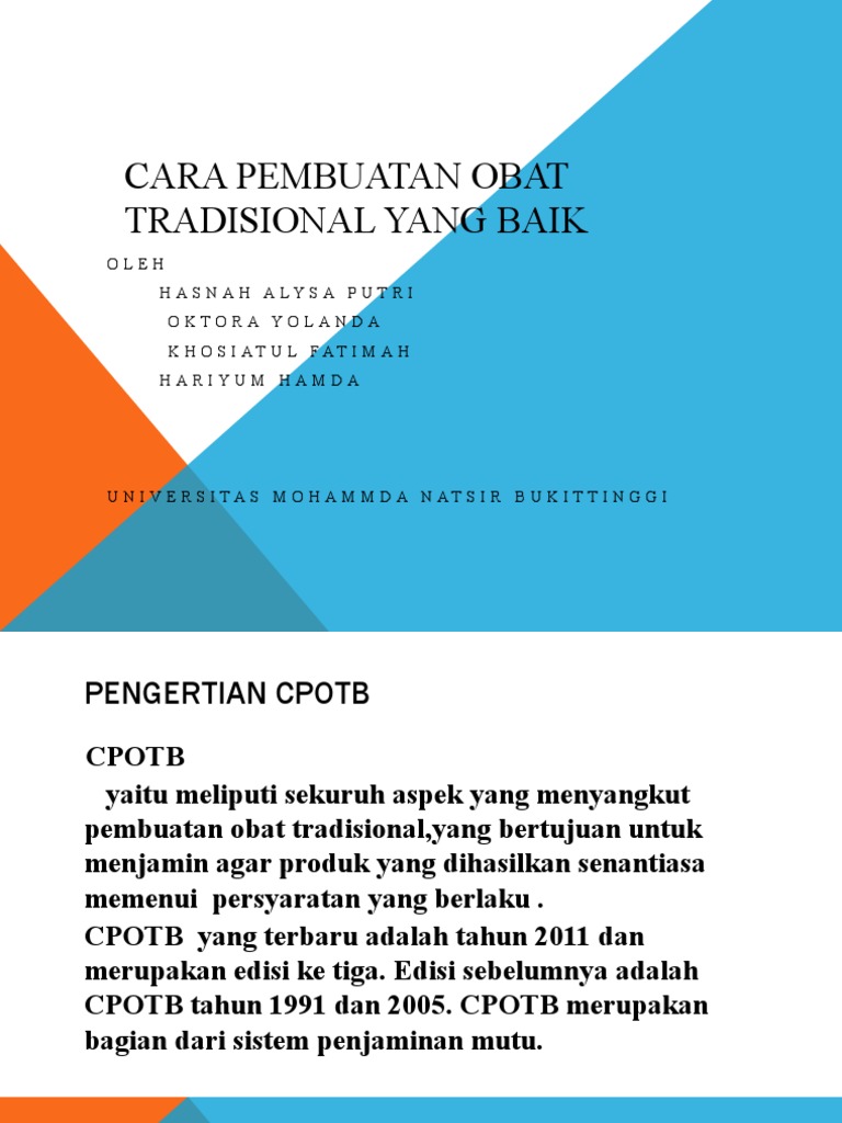 CPOTB | PDF