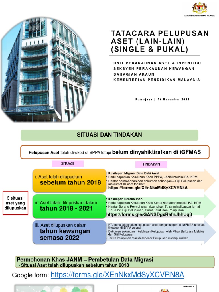 TATACARA PELUPUSAN ASET (SINGLE & PUKAL) | PDF