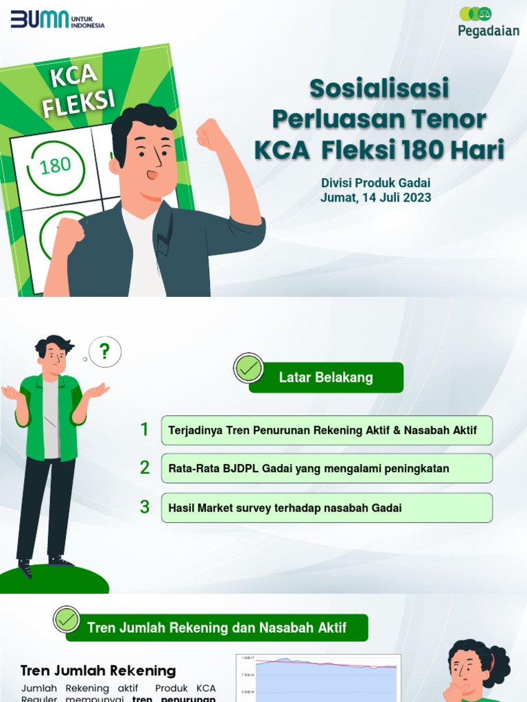 Materi Sosialisasi Gadai KCA Fleksi 180 Hari New Final | PDF