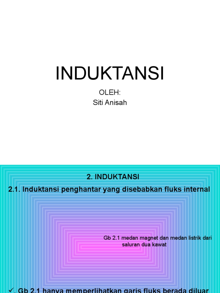 Induktansi | PDF | Metode & Bahan Ajar | Sains & Matematika