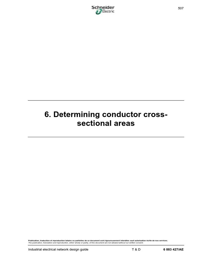 Conductor Sizing According To IEC Standards | PDF | Electrical Wiring ...