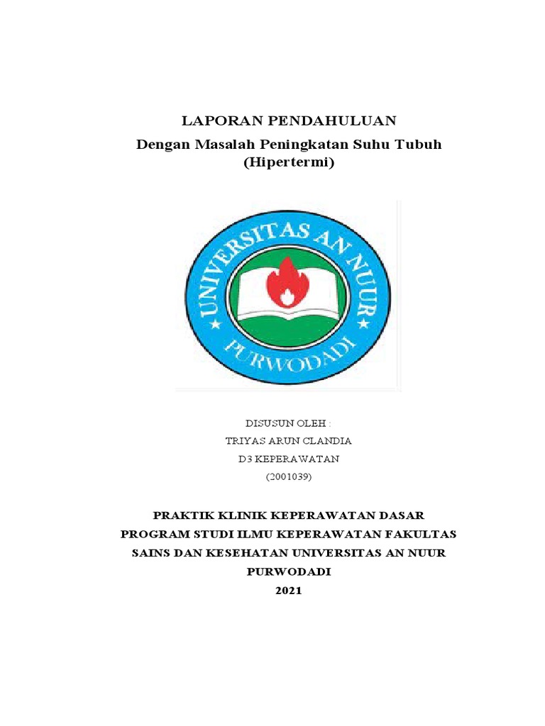 Laporan Pendahuluan Hipertermi | PDF