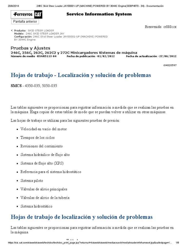 Hojas de trabajo - Localización y soluc. | PDF | Física Aplicada e Interdisciplinaria | Presión