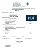Homeroom Financial Report | PDF