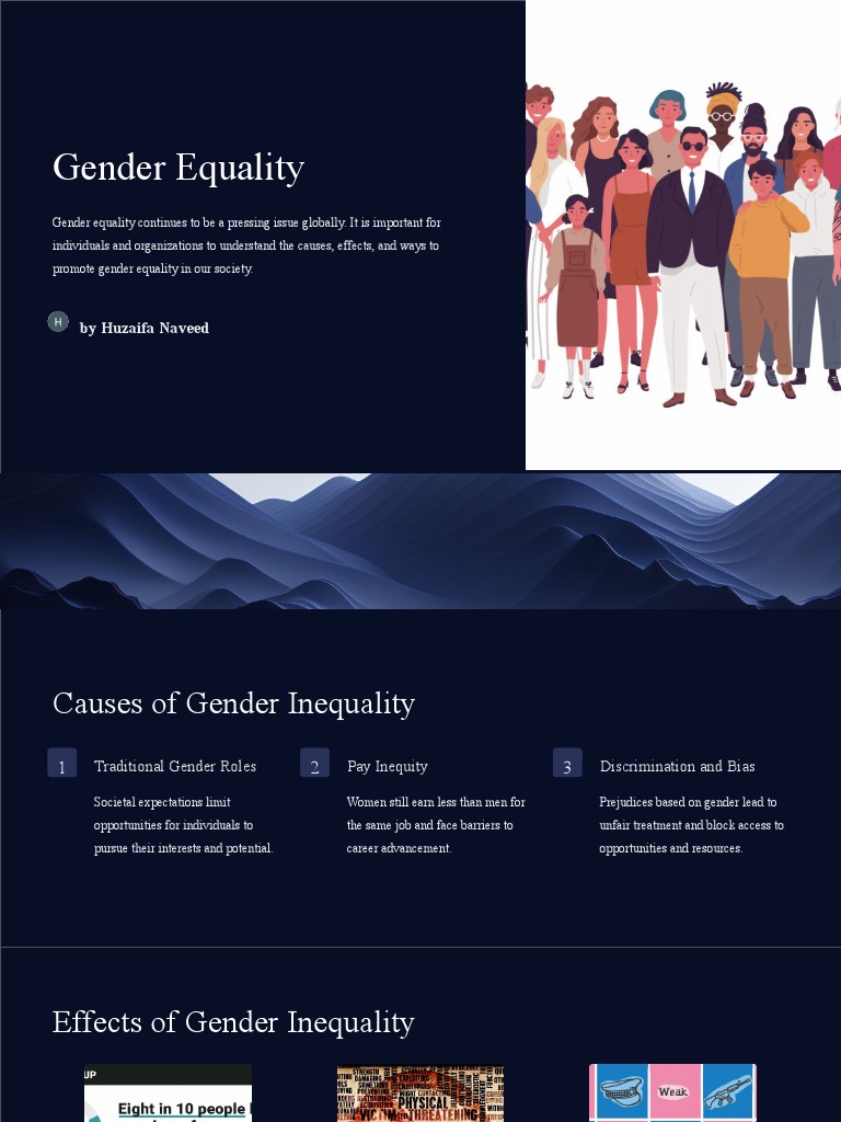 Gender Equality | PDF | Gender Studies | Gender Equality