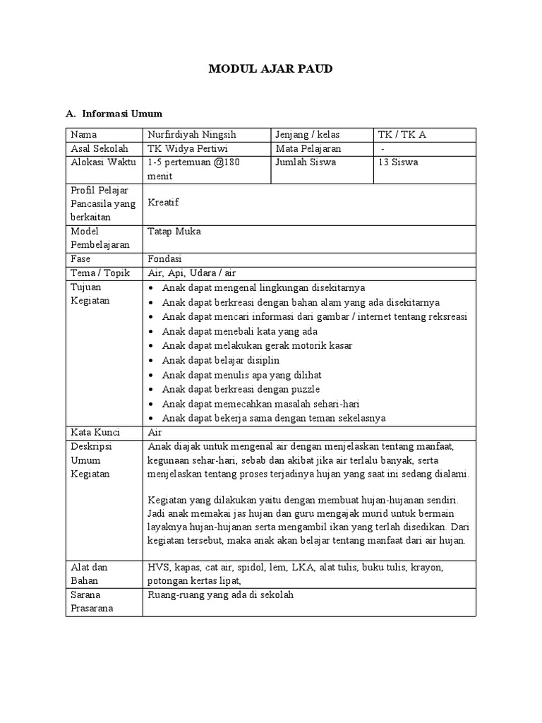 Tema Air, API, Udara | PDF