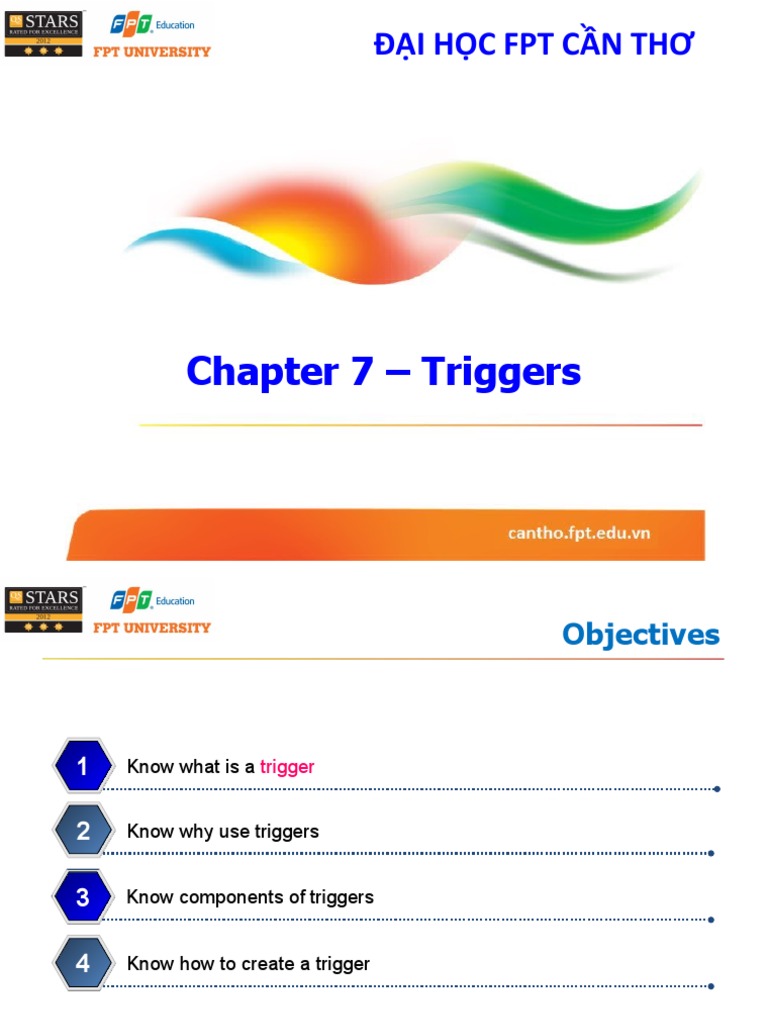 13.2 - Chapter 7 - Triggers | Download Free PDF | Data | Computer Data