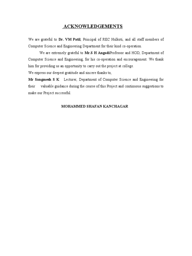 Contenst Final With Ack | PDF