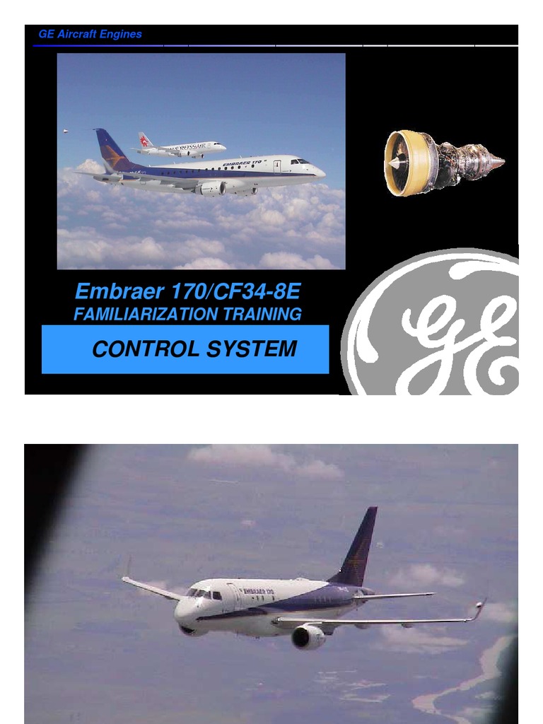 CF34-8E Control System | PDF | Takeoff | Electrical Connector