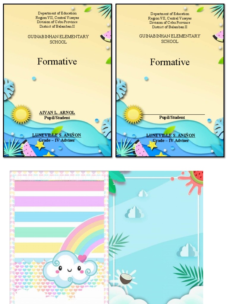 Notebook Cover | PDF