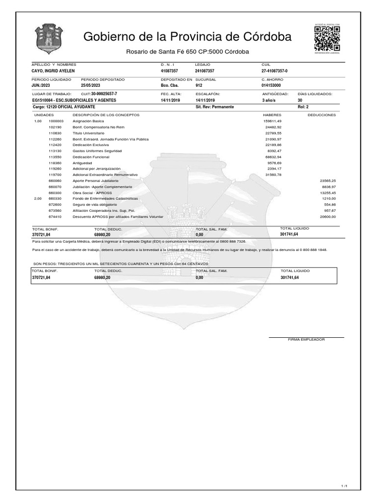 Recibo Digital | PDF | Labor | Relaciones laborales