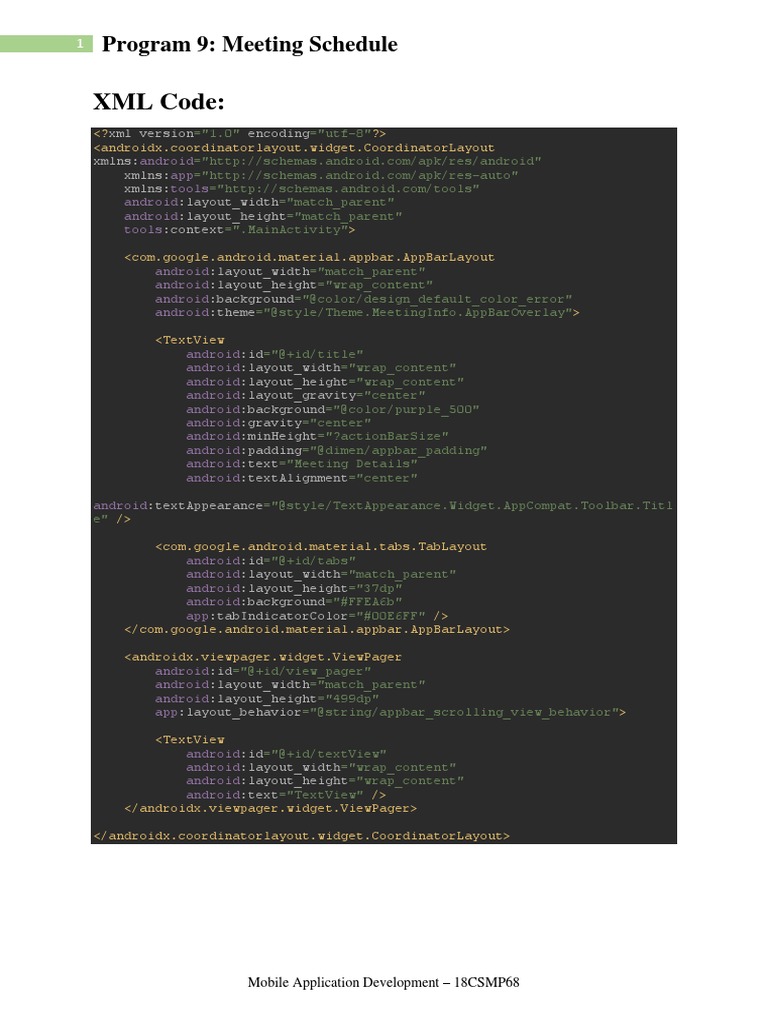 PB2 Program 2 | PDF | Android (Operating System) | Application Software