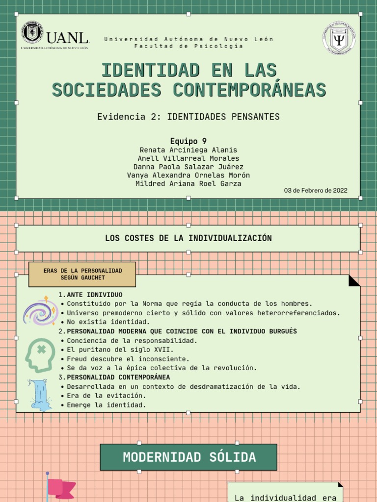 E2 - Identidades Pensantew | Descargar gratis PDF | Amor | Sociedad