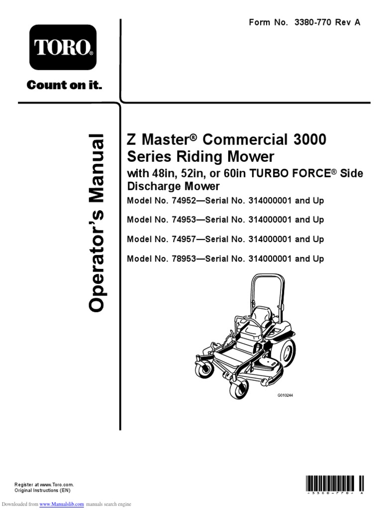 Z Master 3000 Series | PDF | Gasoline | Mechanical Engineering