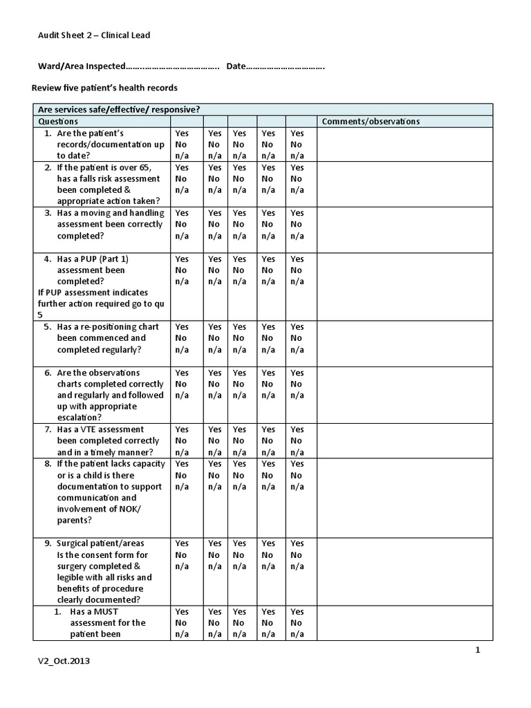 Audit Icu2 | PDF | Surgery | Clinical Medicine