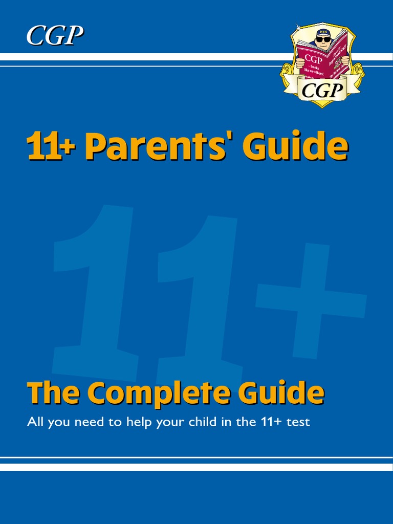 Cgp 11plus Parents Guide Pdf Reading Comprehension Cognitive Science