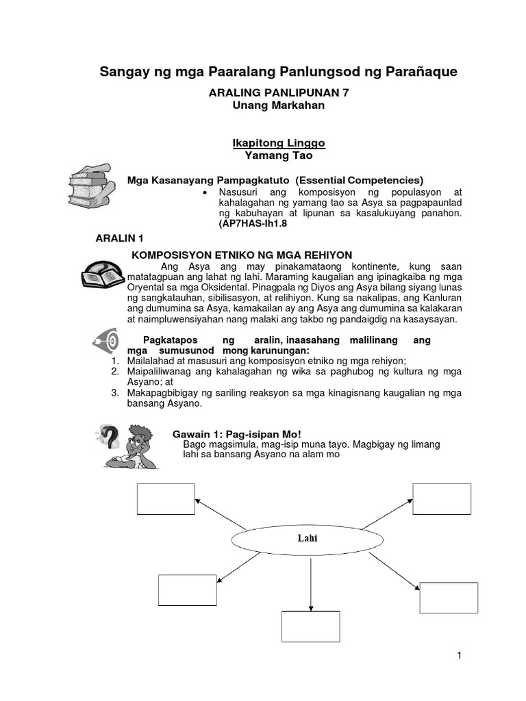 AP Grade7 Quarter1 Module7 Week7 | PDF