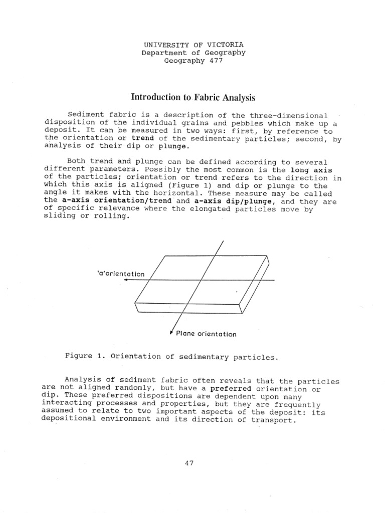 UVic Fabric Analysis | PDF