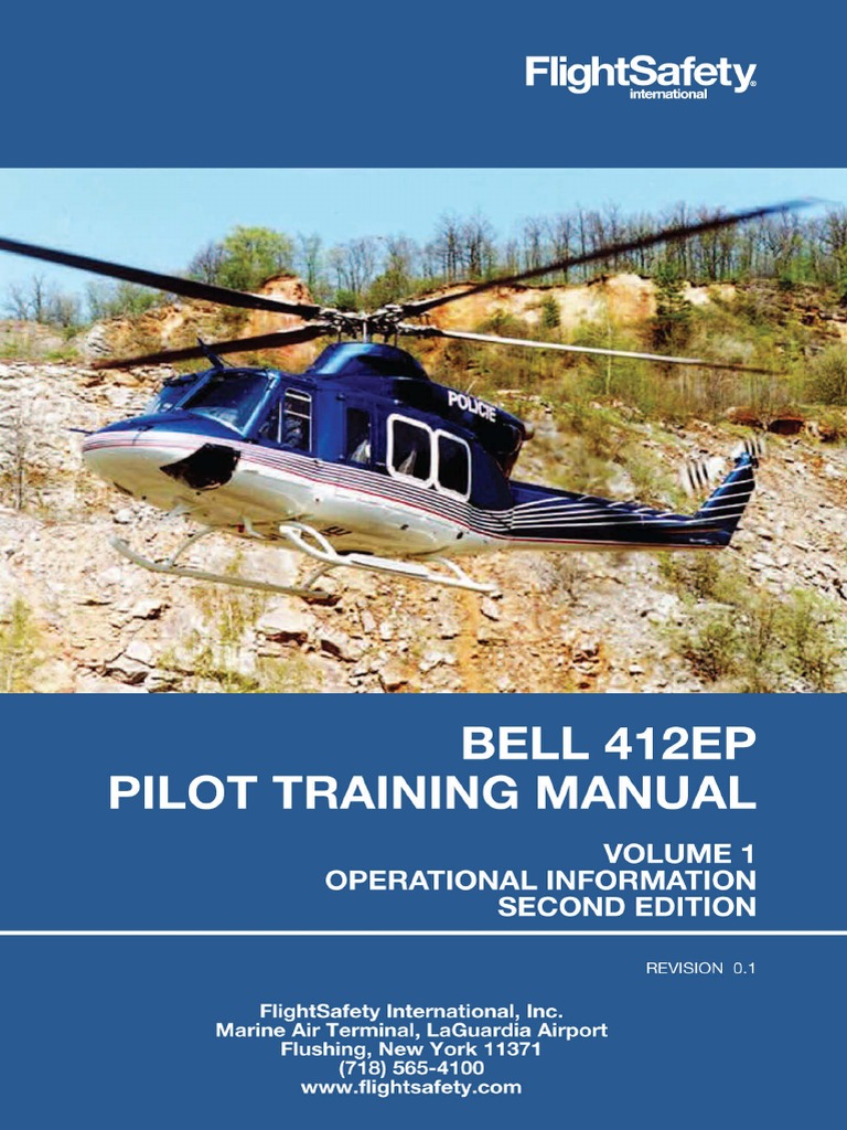 B412 TM Vol 1 Bell 412 EP | PDF | Manual Transmission | Seat Belt