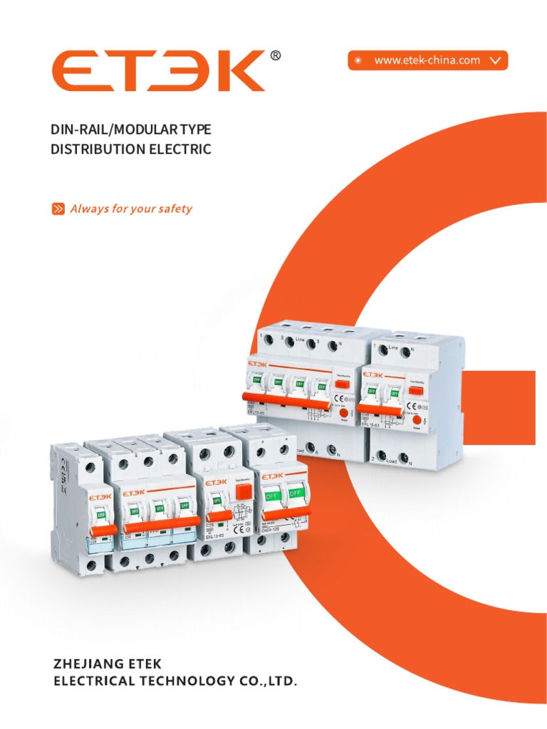 ETEK Modular Distribution Electric 2023 | PDF | Electric Motor ...
