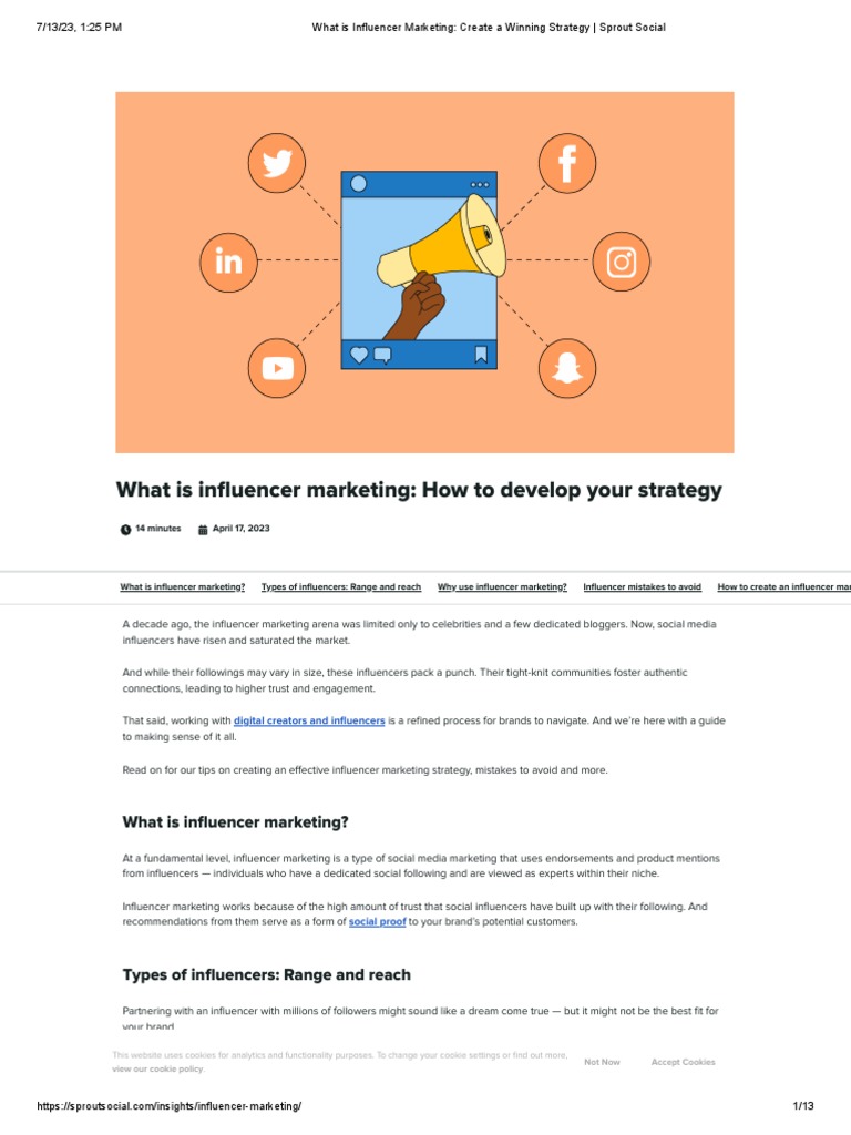 Influencer Marketing Strategy Guide | PDF | Marketing | Brand