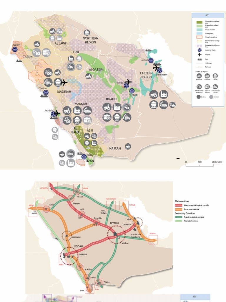 Saudia Arabia National Spatial Planning Strategy | PDF