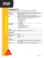 Method Statement - Sika Antisol QA | PDF | Concrete | Water