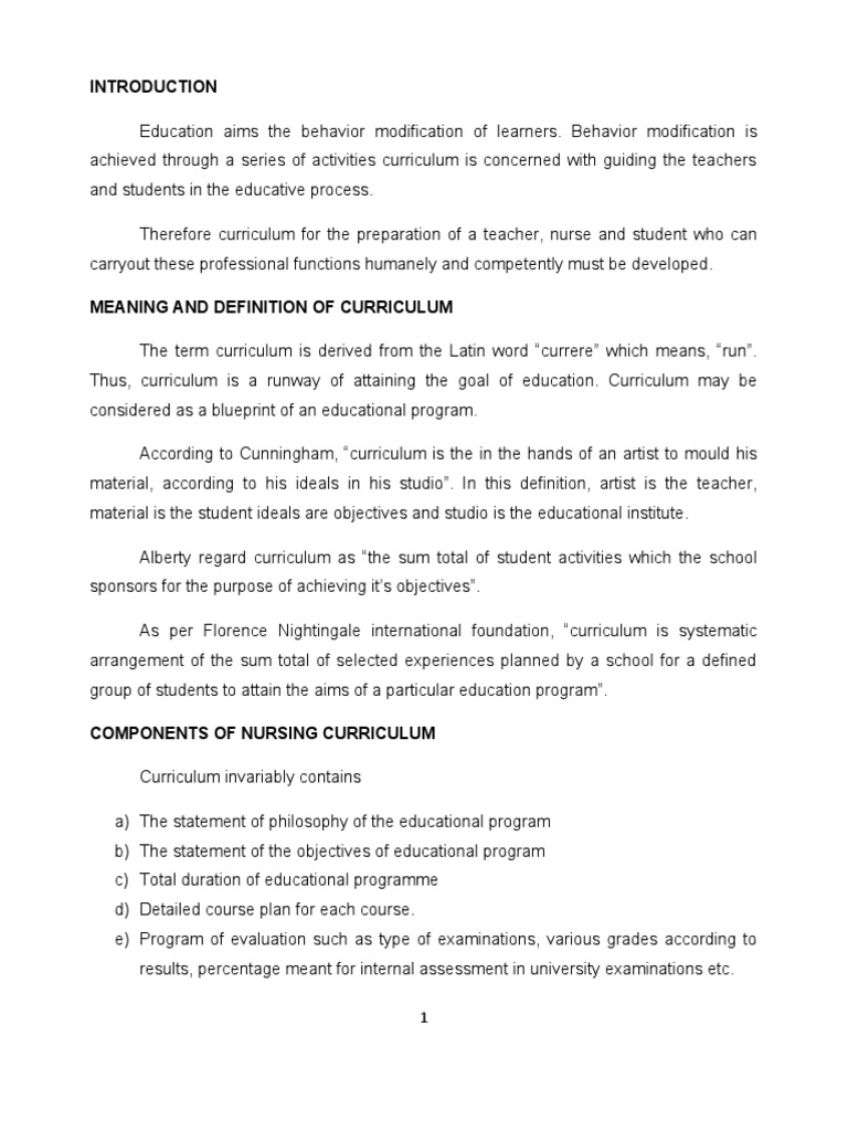 Curriculum | PDF | Curriculum | Learning